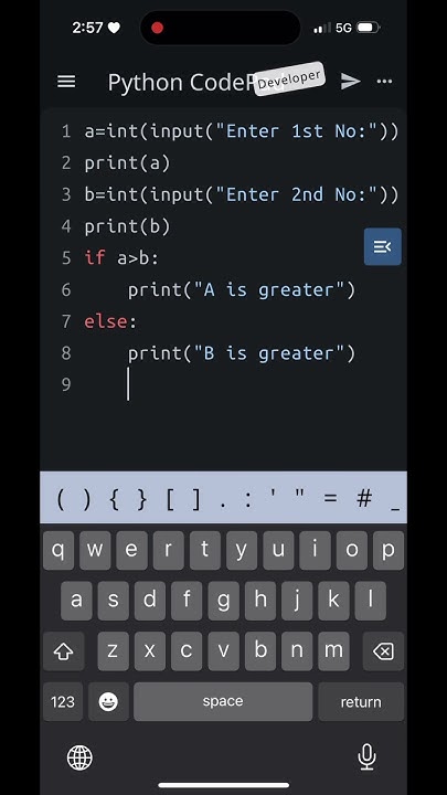 Mastering the codes of Python step by step #python #youtube #shorts #cs ...