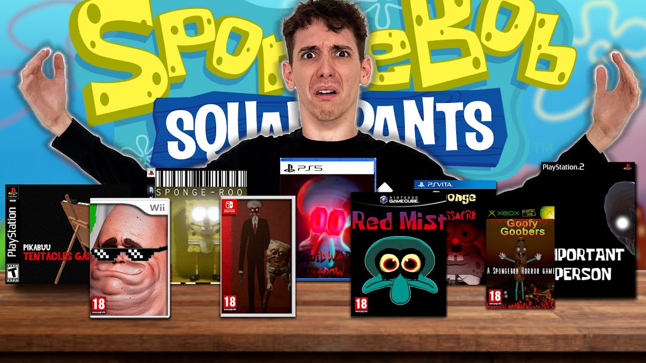 I Played Every SpongeBob Horror Game and Ranked Them All - YouTube