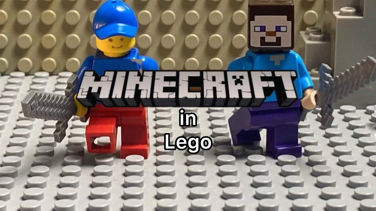 Minecraft in Lego animation - YouTube