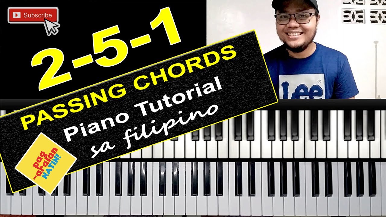 2-5-1 Progressions as Passing Chords | Piano Tutorial sa filipino - YouTube