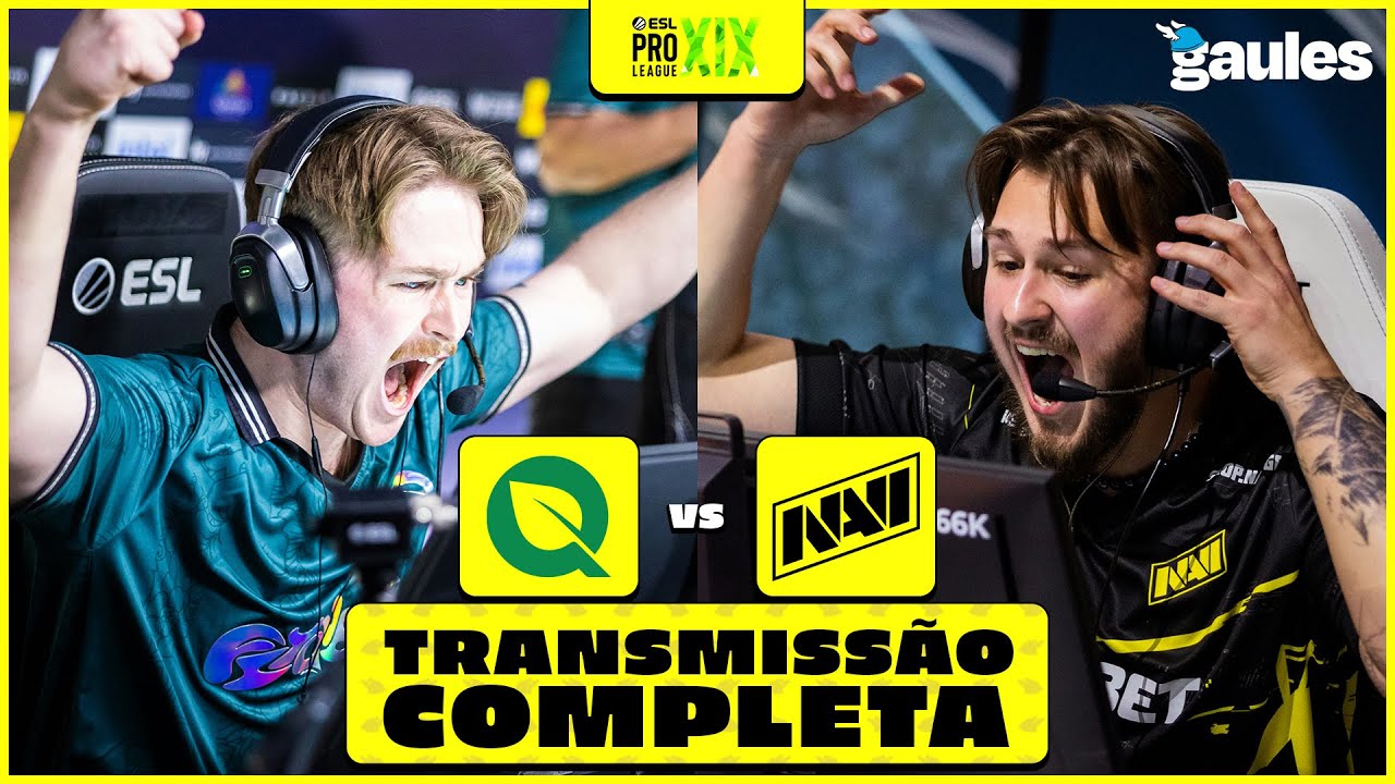 FLYQUEST X NAVI - ESL Pro League 19 - Transmissão completa! - YouTube