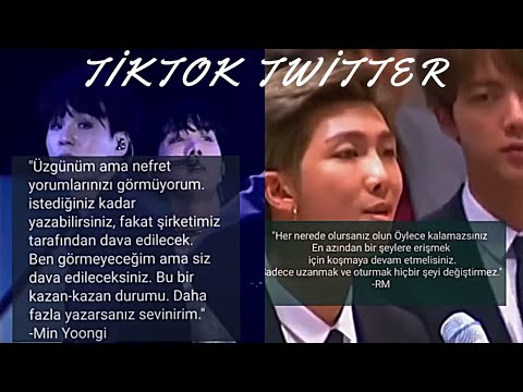 Armylerin Yaptığı Twitter Tiktok Videoları • #1