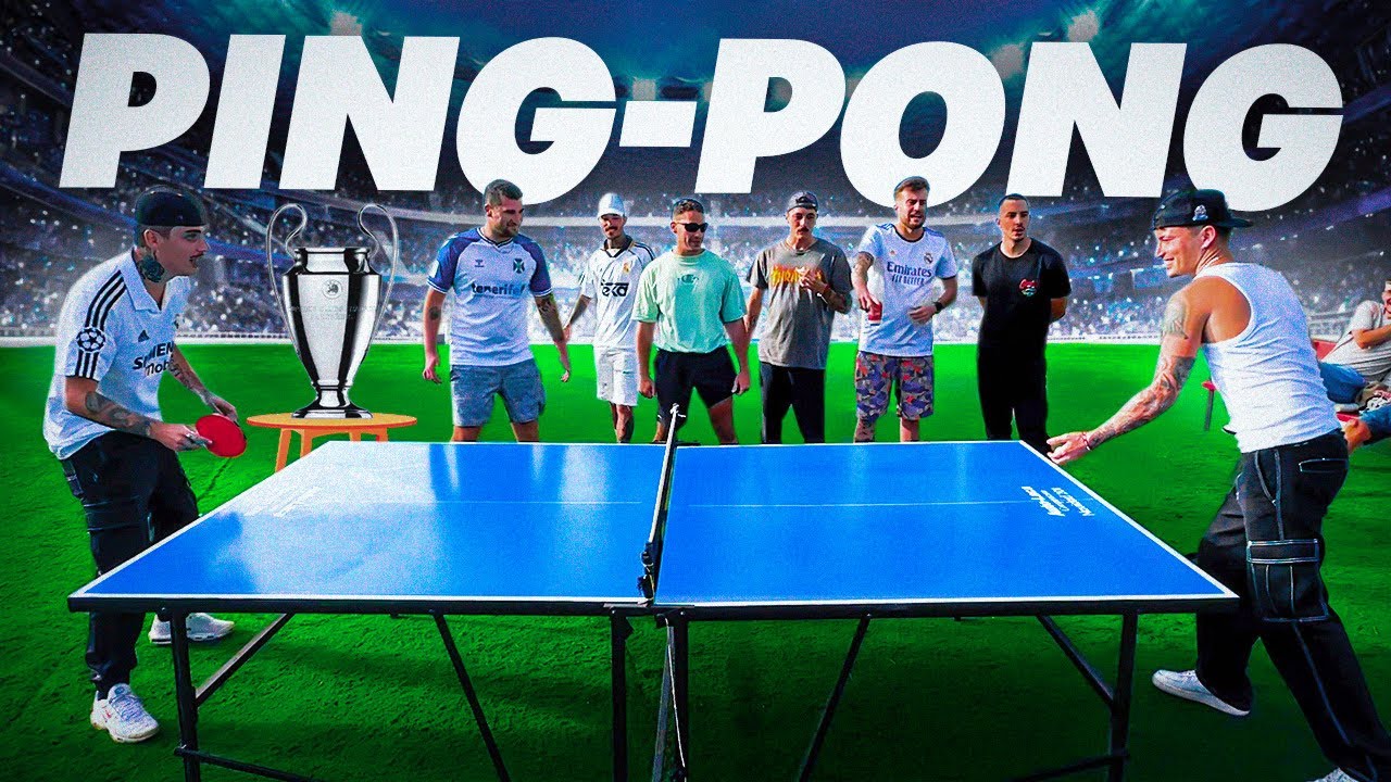 PING PONG CHAMPIONS LEAGUE 🏓🏆 *campeonato épico* 😂 | EstoEsRuyman - YouTube