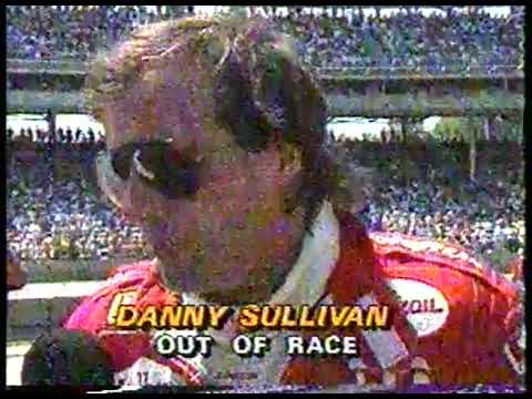 Auto Racing 1987 ABC Sports Indy 500 Special Feature Jack Arute In Race ...