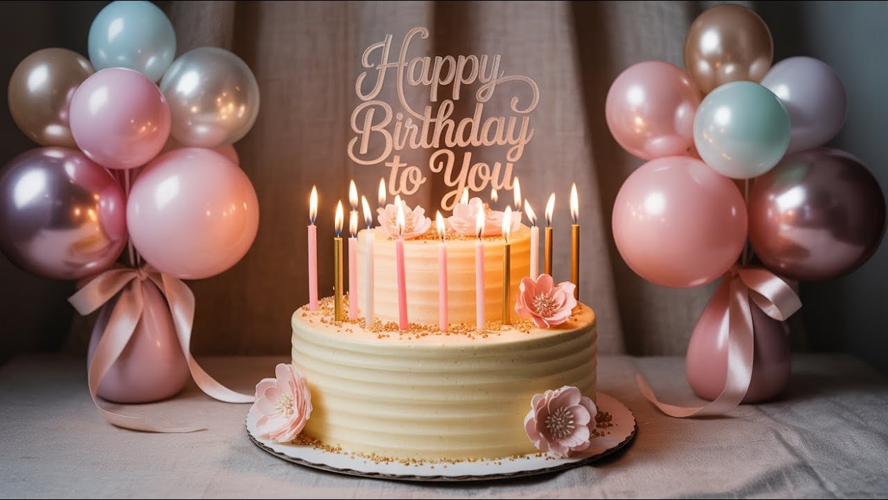 Happy Birthday Song | 🎂 | Best Birthday Wishes & Music Video - YouTube