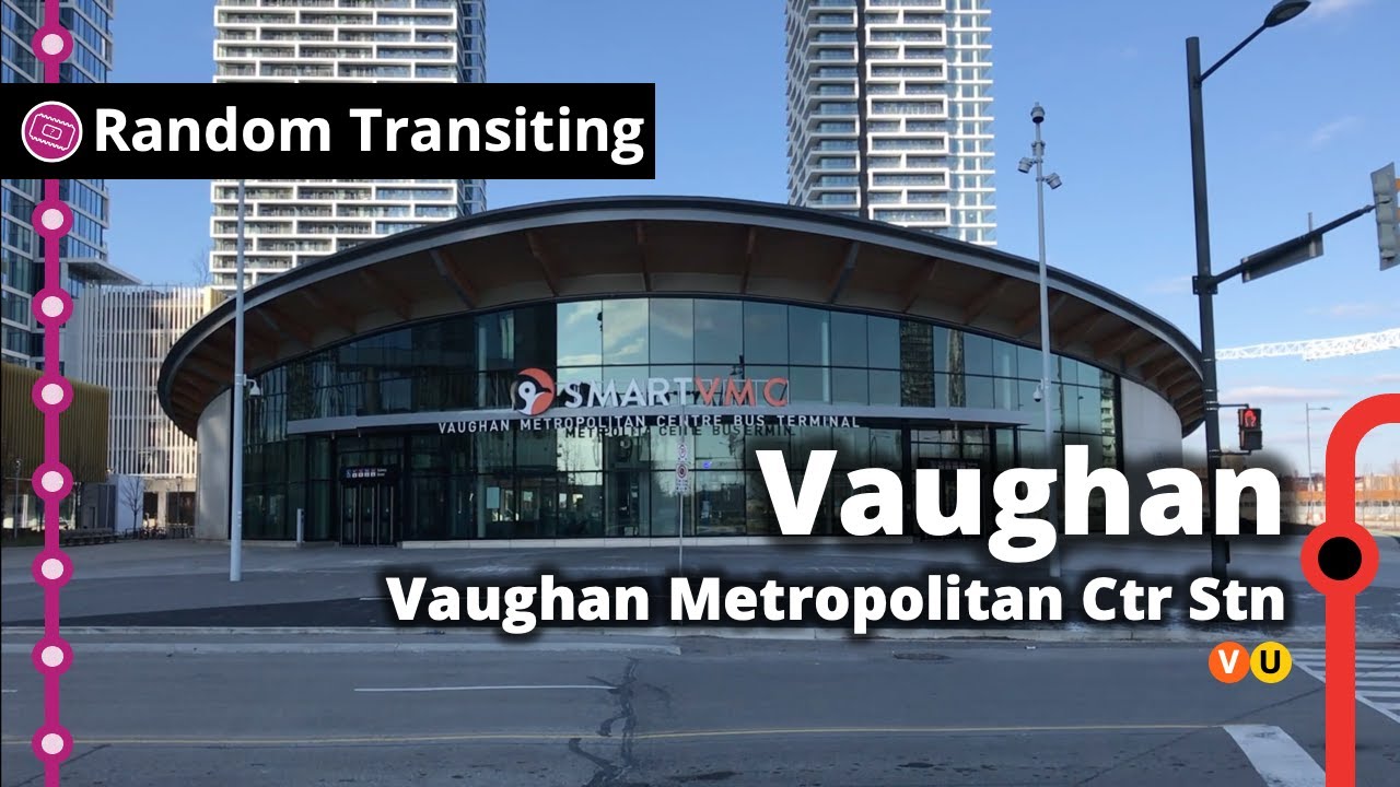 Vaughan's MODERN Downtown Transit Hub - YouTube