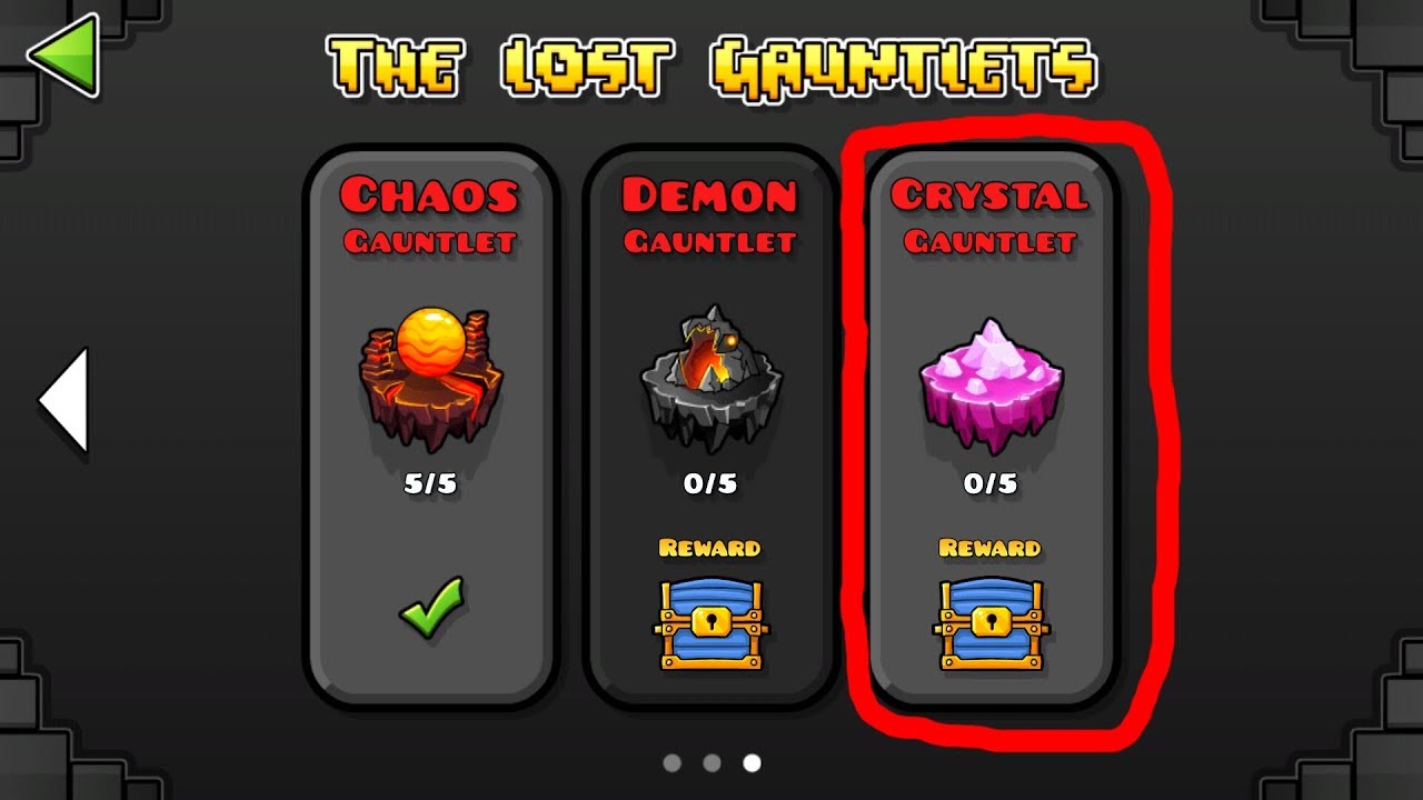 Crystal Gauntlet (All levels) - Geometry Dash 2.11 - YouTube