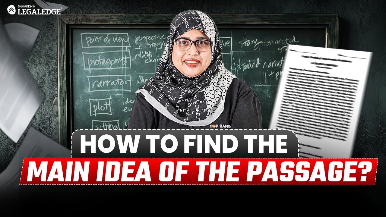 CLAT English: How to Find the Main Idea in Reading Comprehension ...