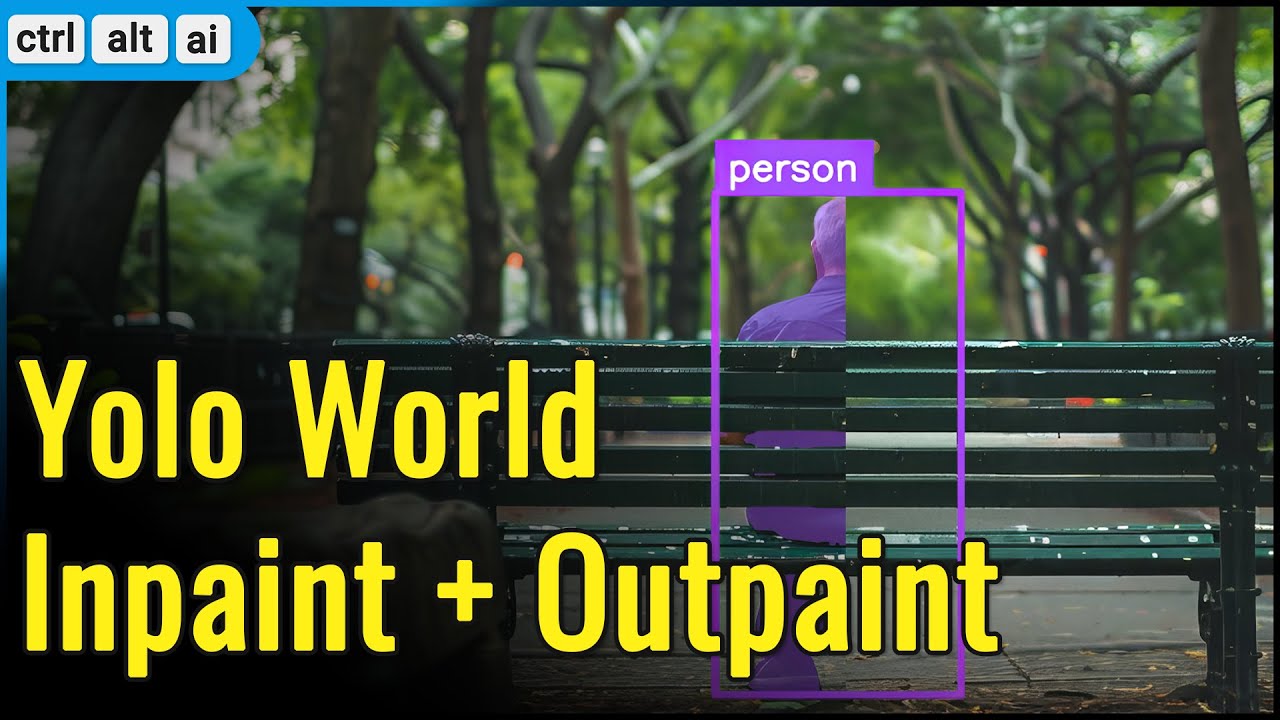 ComfyUI: Yolo World, Inpainting, Outpainting (Workflow Tutorial) - YouTube