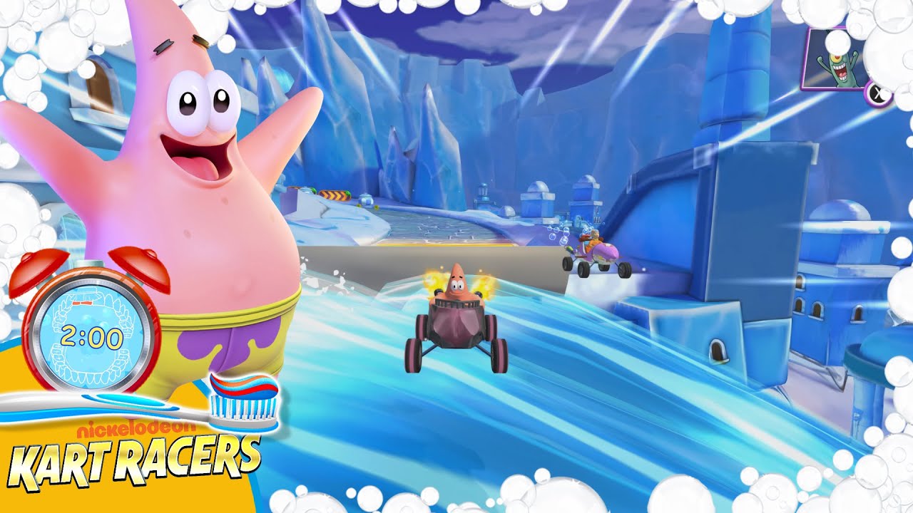 Patrick Star Spongebob Squarepants 2 Minute Action Racer Toothbrush ...