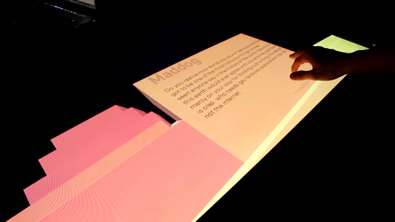 Talk Block - Handling On-Line Conversation Visually - YouTube