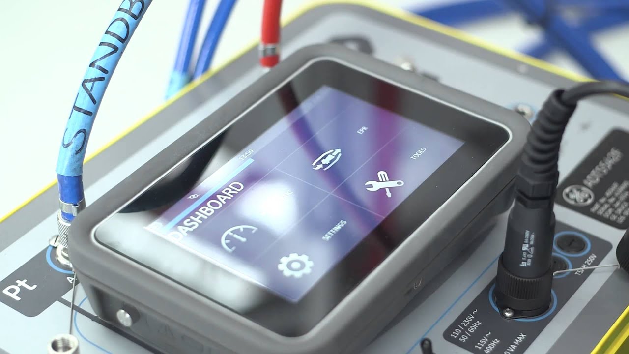 The GE Pitot Static Tester ADTS552 Air Data Test Set - YouTube