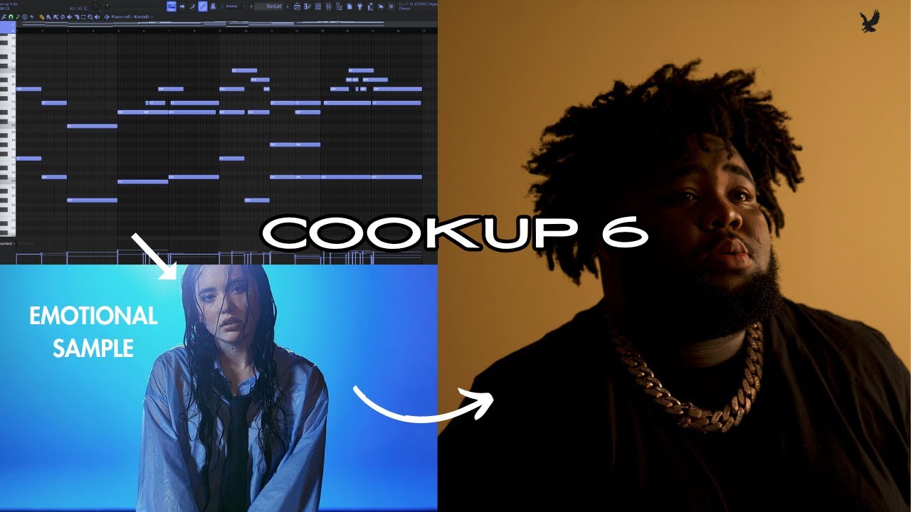 How to make an EMOTIONAL SAMPLE BEAT for ROD WAVE | FL Studio Tutorial ...