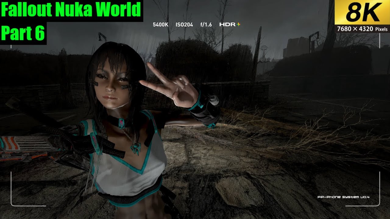 Fallout 4 Waifu edition Nuka World Part 6 Lets go to the Zoo (8K) - YouTube