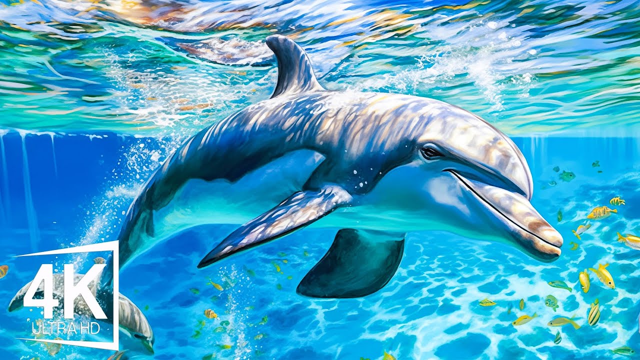 Ocean Reef 4K (ULTRA HD) 🐋- Coral Reefs and Colorful Sea Life ...