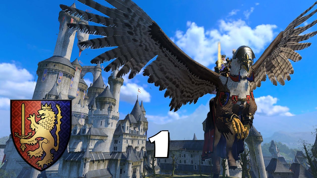 Louen Leoncoeur the Lion of Bretonnia 1 - YouTube