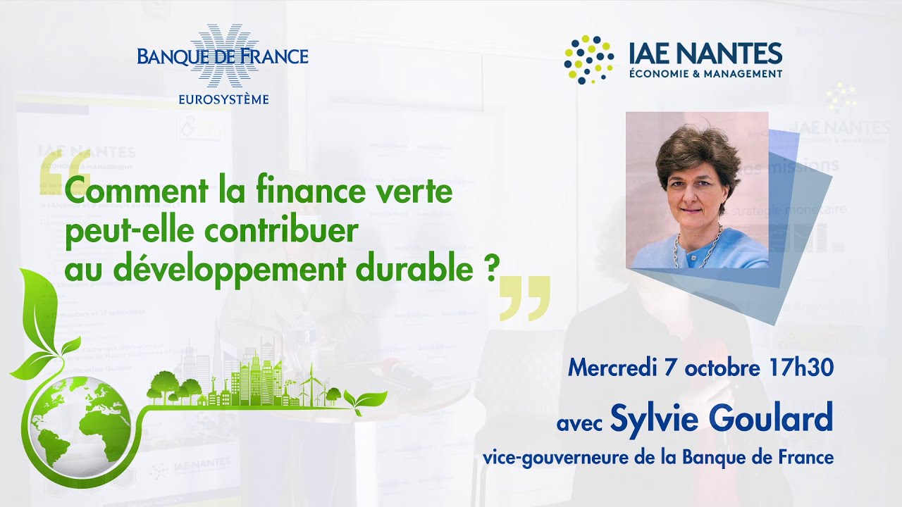 Comment la finance verte peut-elle contribuer au développement durable ...