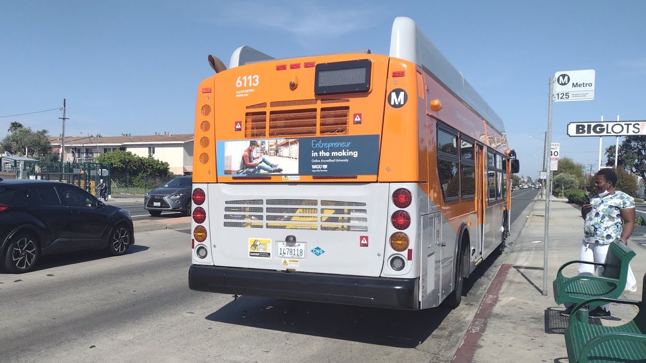 Full Ride LA Metro Line 209 Expo/Crenshaw Station to Gardena ...