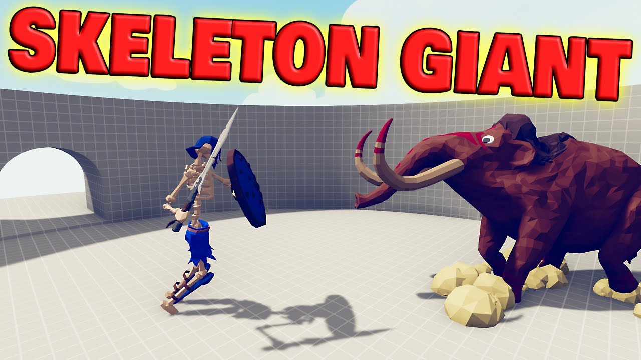 NEW SECRET UNIT! SKELETON GIANT vs Every Faction - TABS Unit Creator ...