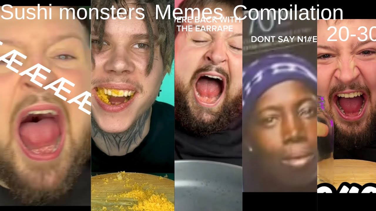 Sushi monsters memes compilation 20-30 - YouTube