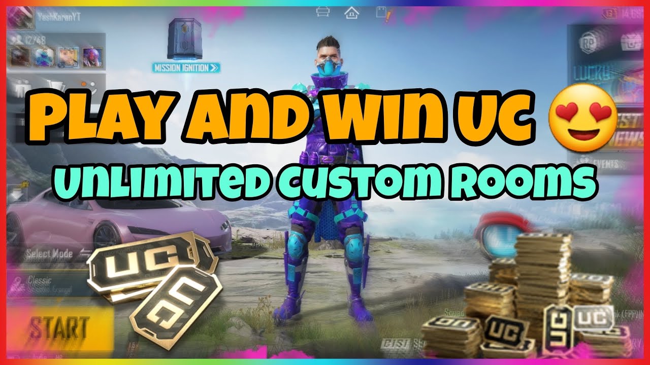Bgmi Custom Rooms Live | BGMI Live Custom Room | Uc Giveaway Custom ...