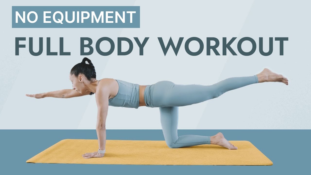 Build Muscles at Home: Full-Body Workout Plan Without Equipment - YouTube
