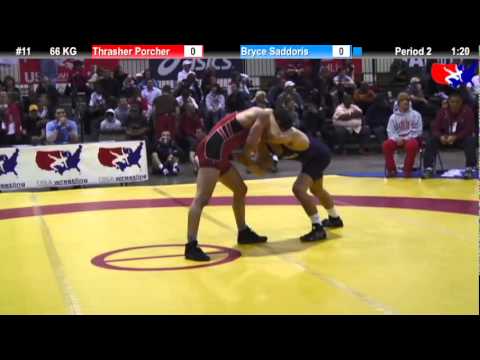 2011 U.S. Open FRI GR 66 KG: Thrasher Porcher vs. Bryce Saddoris Champ ...