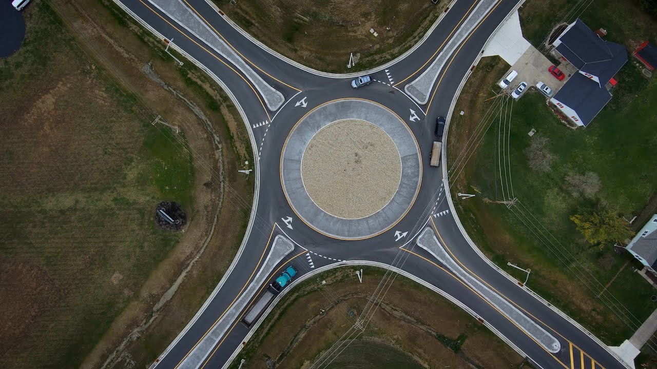 SR-309 Roundabouts Project in Allen County - YouTube