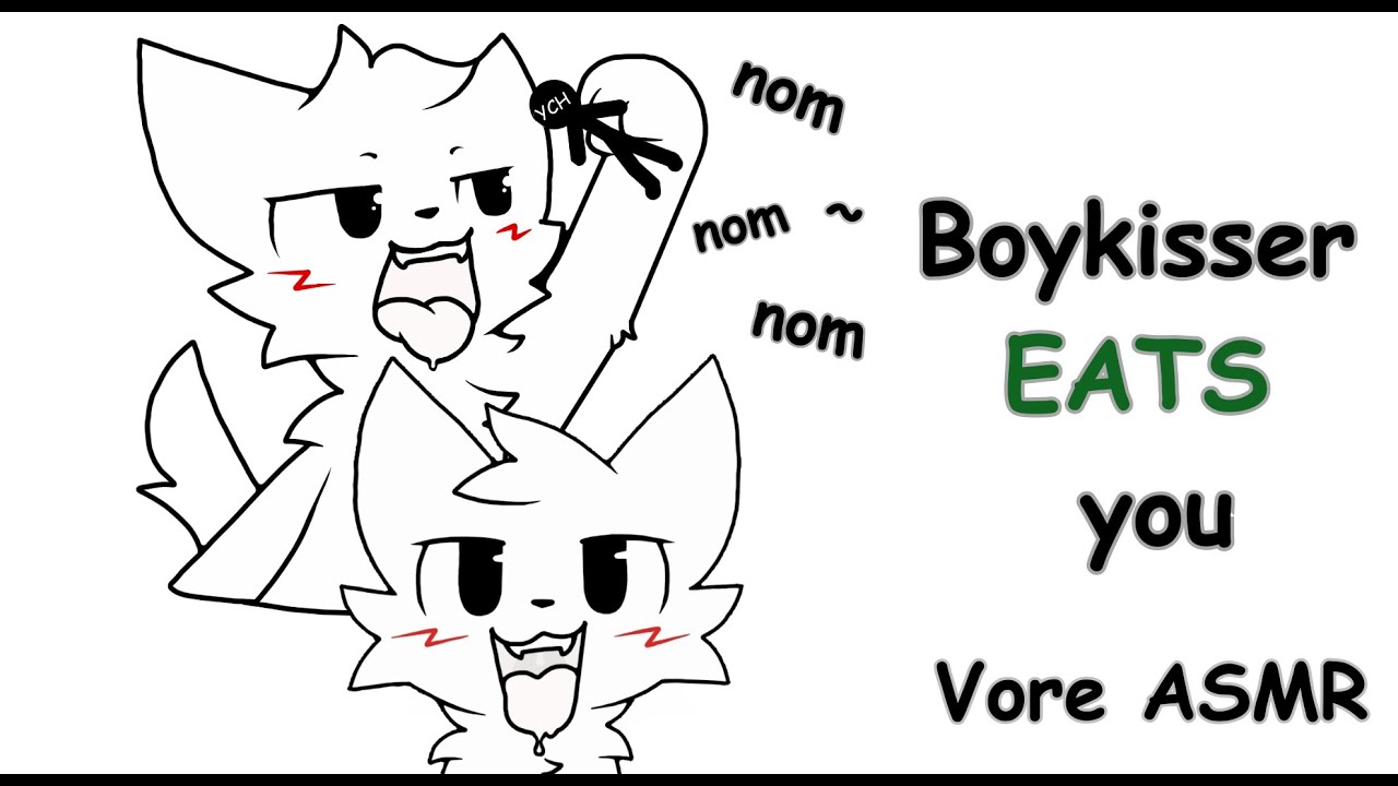 [Furry ASMR] Boykisser EATS You! | [Vore ASMR] [M4A] [Kisses] [Brushing ...