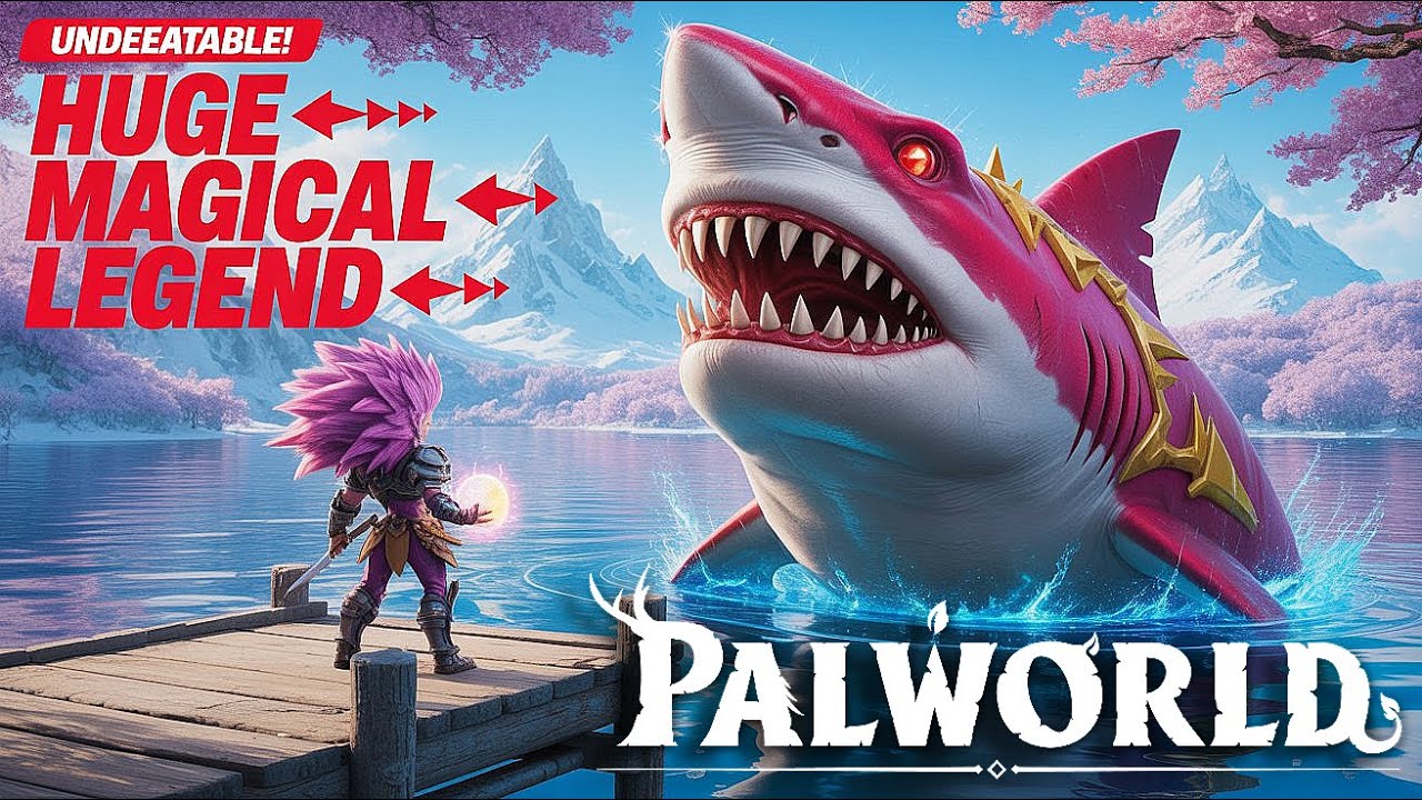 A ICE SHARK TYPE POKEMON CAPTURE ! PALWORLD - YouTube