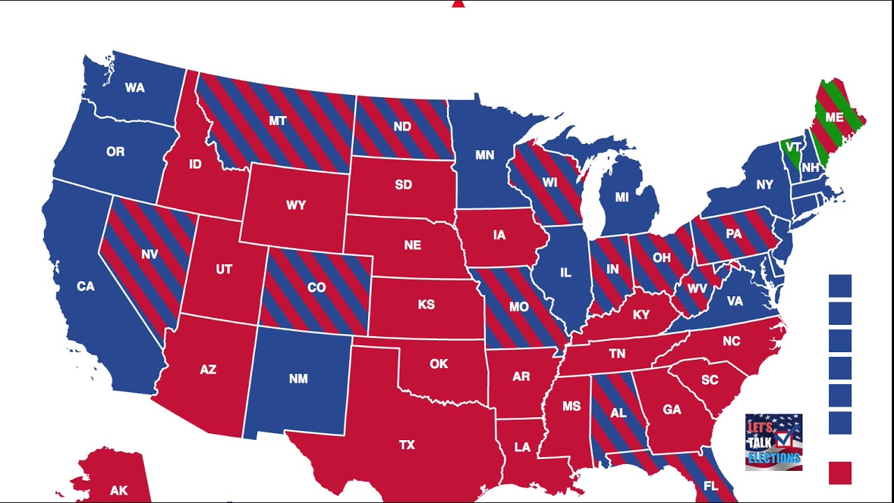 The 2018 Senate Elections as of October 20th, 2018 - YouTube