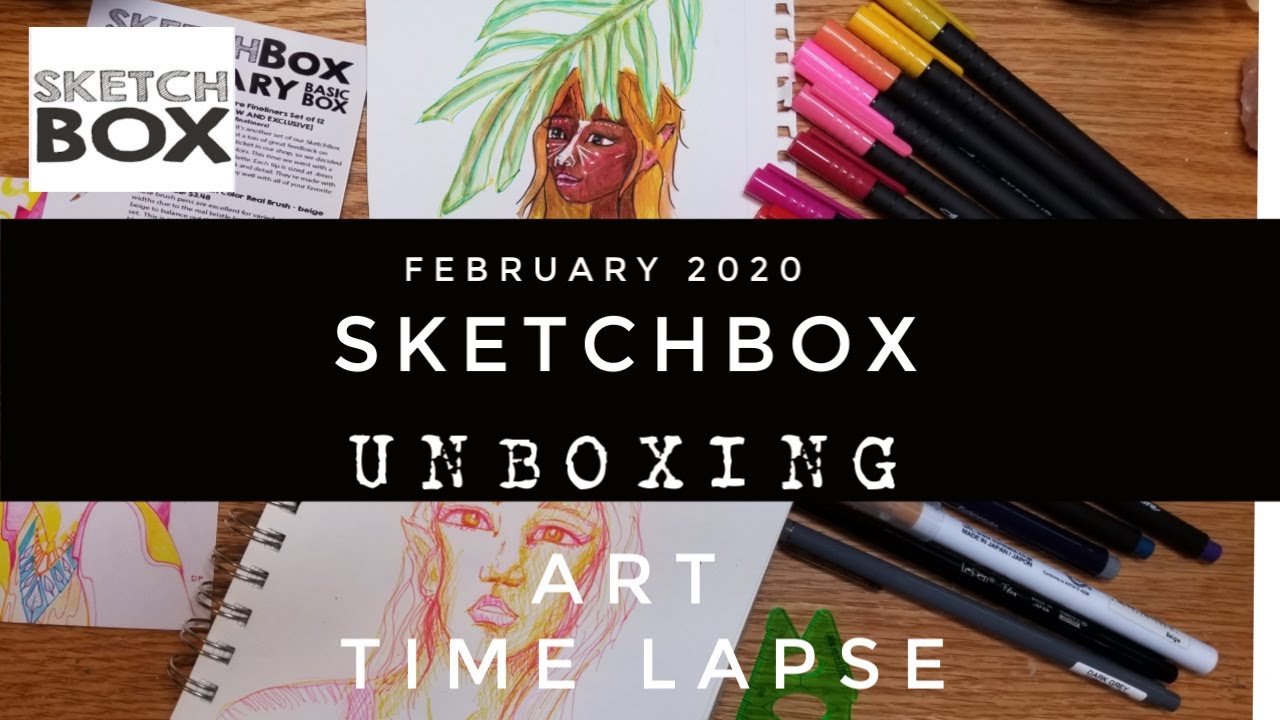 It's a fine box! But it is one of THOSE boxes! February Sketchbox 2020 ...