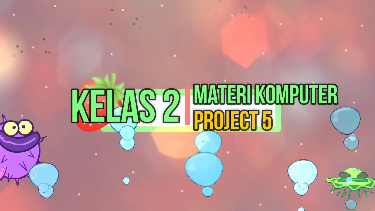 Project 5 - Kelas 2 (Welcome Card - Ms Paint) - YouTube