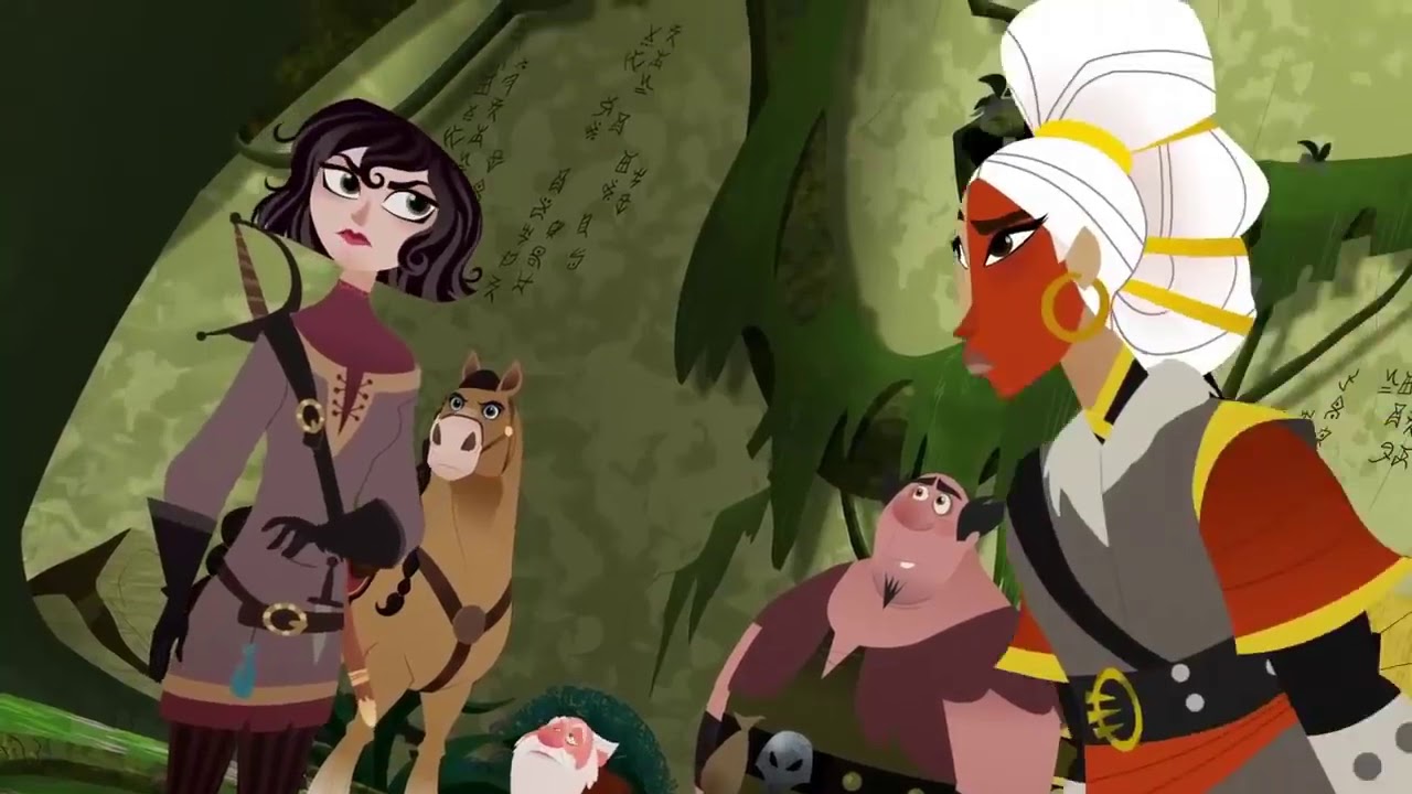 Rapunzel Com seu poder da lua/morte - YouTube