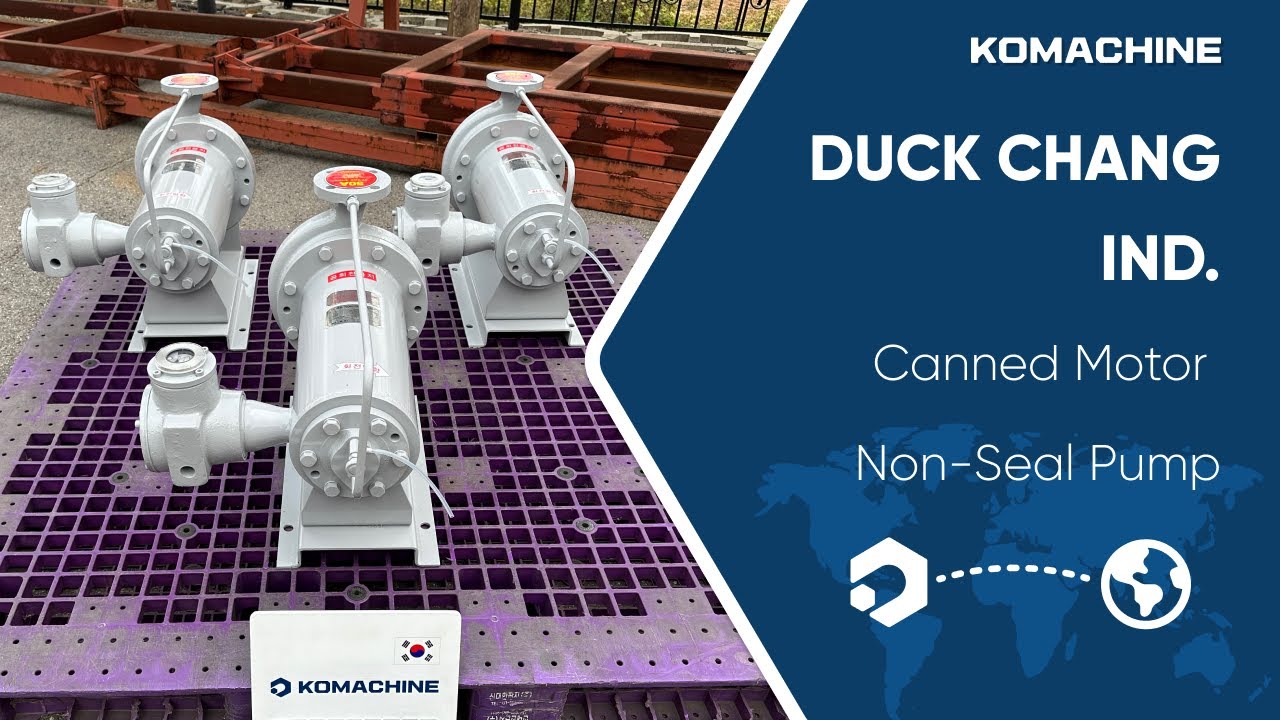 DUCK CHANG IND. / Canned Motor Non-Seal Pump (FB0605-C3HC-2P1) / INV ...