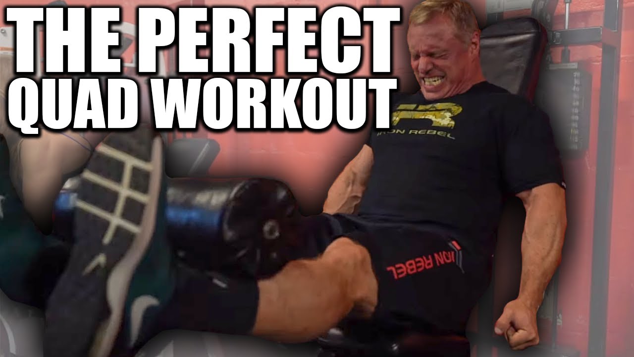The Perfect Quad Workout | SICK Leg Day W IFBB Pro Arash Rahbar - YouTube