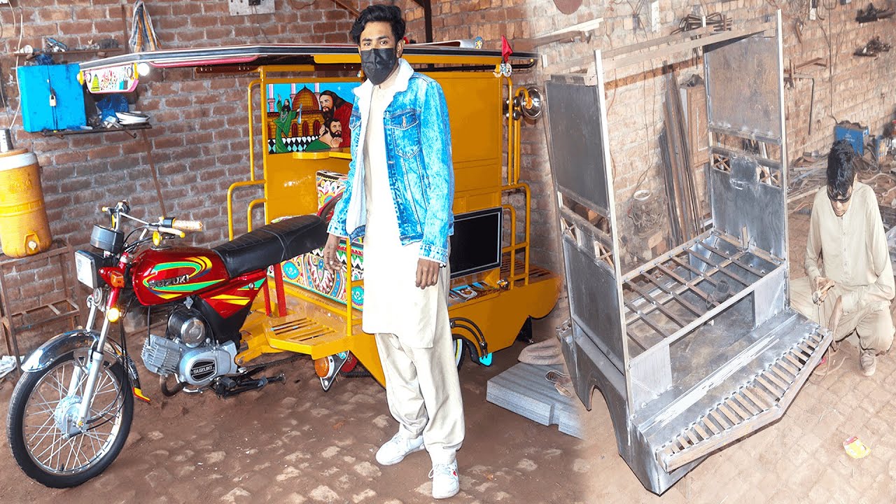 How To Assemble Rikshaw || Rickshaw Are Complete Assembling Process In ...