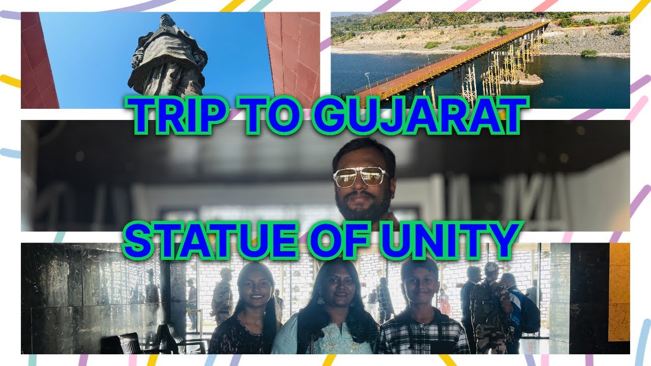 GUJARAT TRIP - PART 1 | STATUE OF UNITY | 11 DEC 2024 | 980 kms DRIVE ...