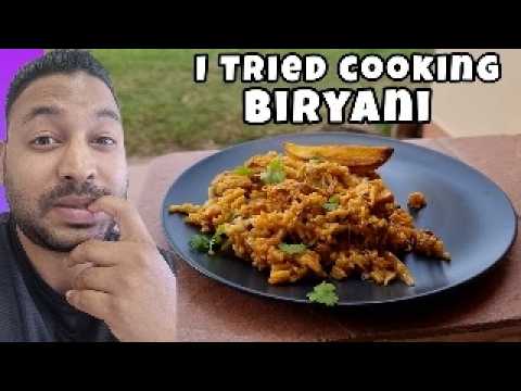 I Tried Cooking BIRYANI plus I have an Announcement - YouTube