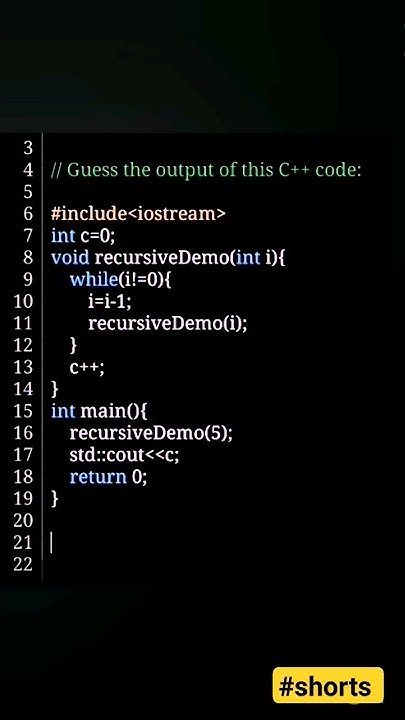 Guess The Output Of This C Code Shorts Trending Short Cpp Coding Coding Gyan