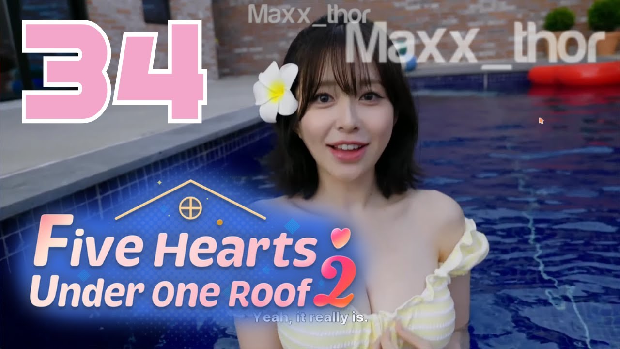 34 | Five Hearts Under One Roof Season 2 | GYU-RI | Chapter 6 | 100% Completion - YouTube