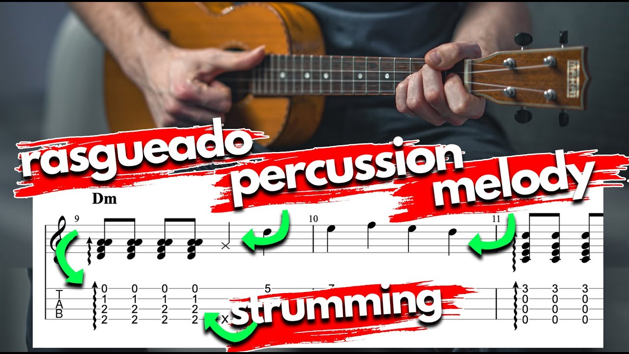 Percussive Spanish Ukulele for Beginners - YouTube