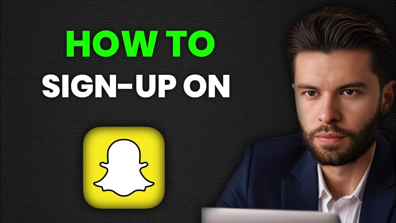 How to sign-up On Snapchat - YouTube