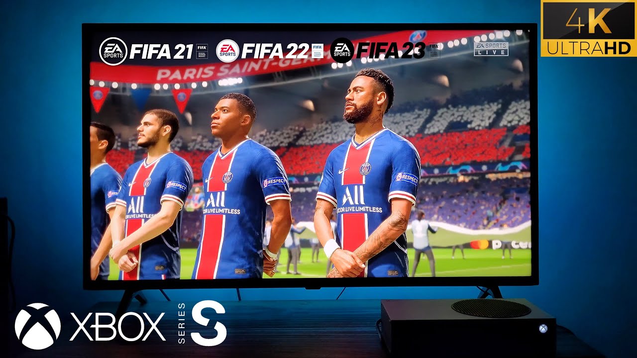 FIFA 23 - FIFA 22 - FIFA 21 - Xbox Series S Gameplay (4K HDR LG TV ...