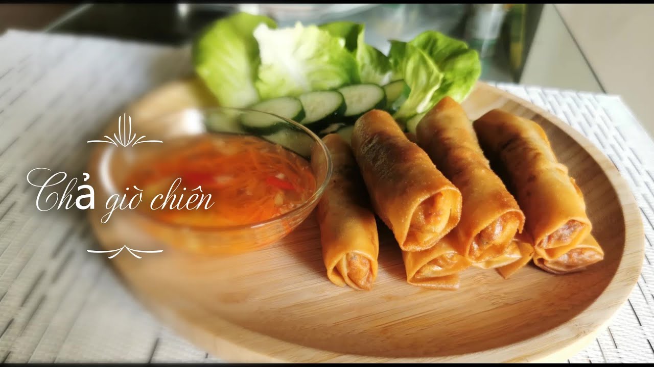Cách làm chả giò chiên giòn tan | Vietnamese Fried Spring Rolls - YouTube