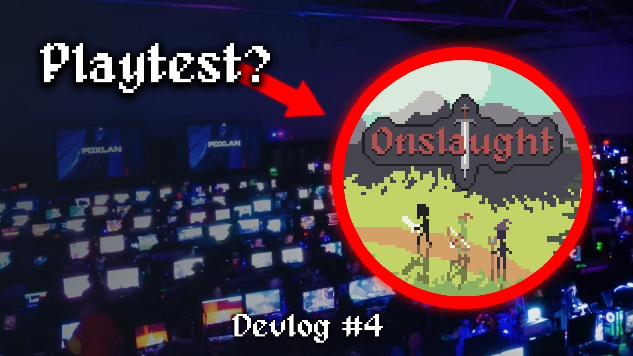 Releasing a Playtest for my Indie Game! - Onslaught Devlog 4 - YouTube