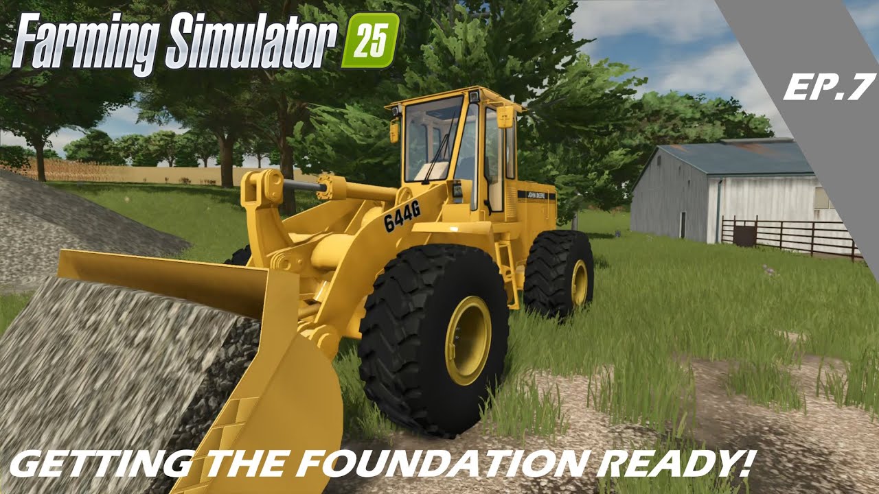 Farming Simulator 25 | Road Construction Timelaps | EP.7 Ashton Corners ...