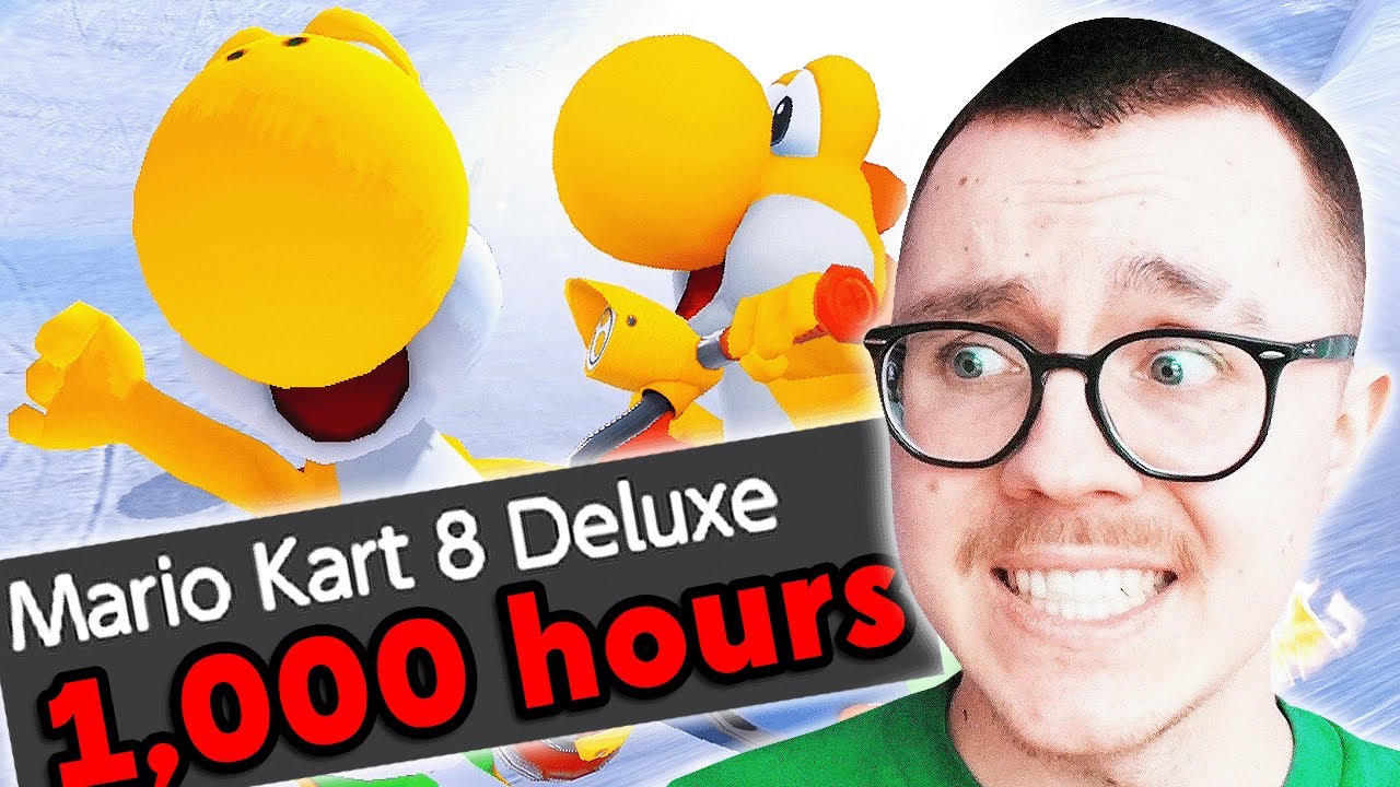 What 1,000 Hours On Mario Kart 8 Deluxe Looks Like - YouTube