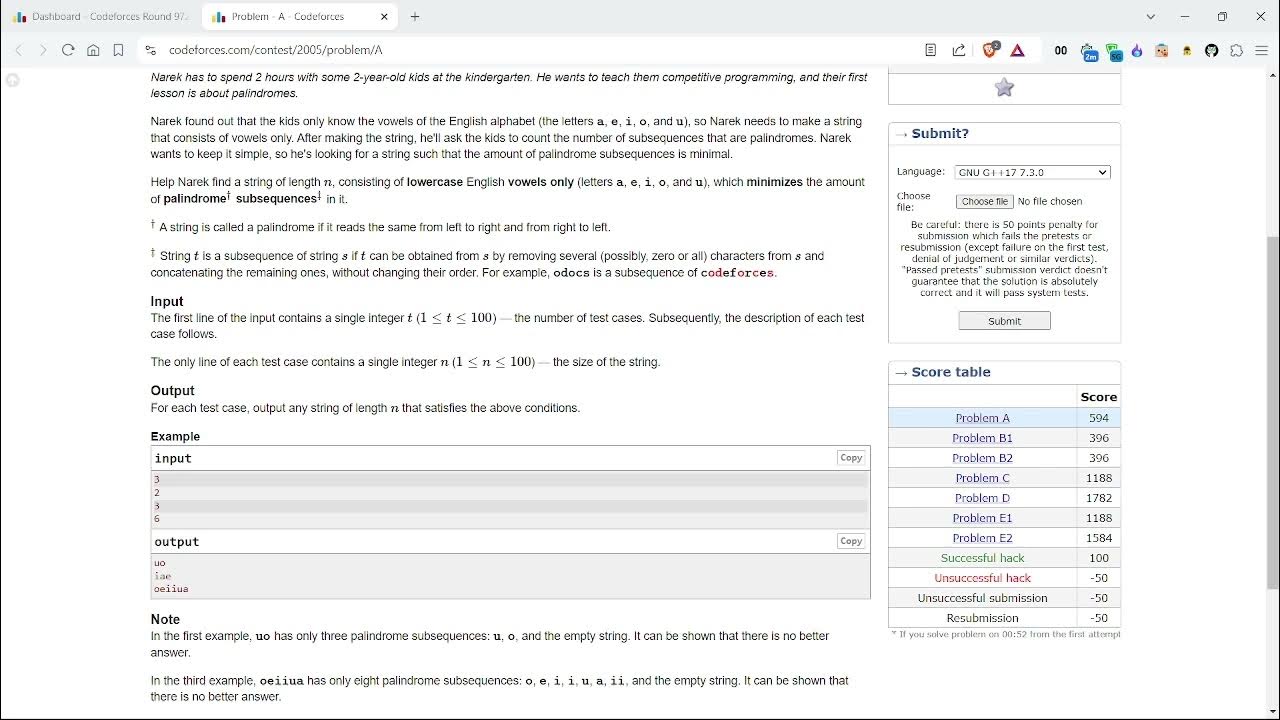 Codeforces Round 972 (Div. 2) 14/09/2024 - YouTube