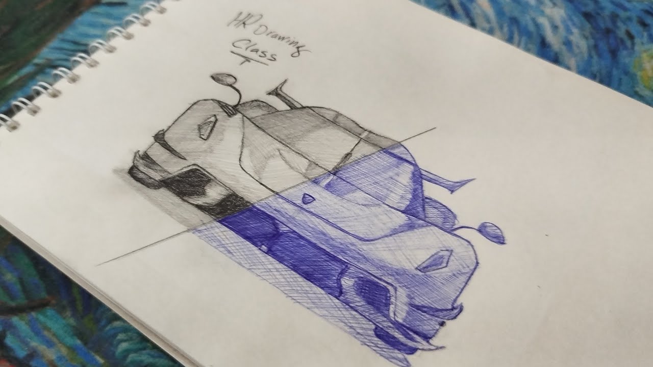 How to draw Koenigsegg | Easy to draw a car 🚗 - YouTube